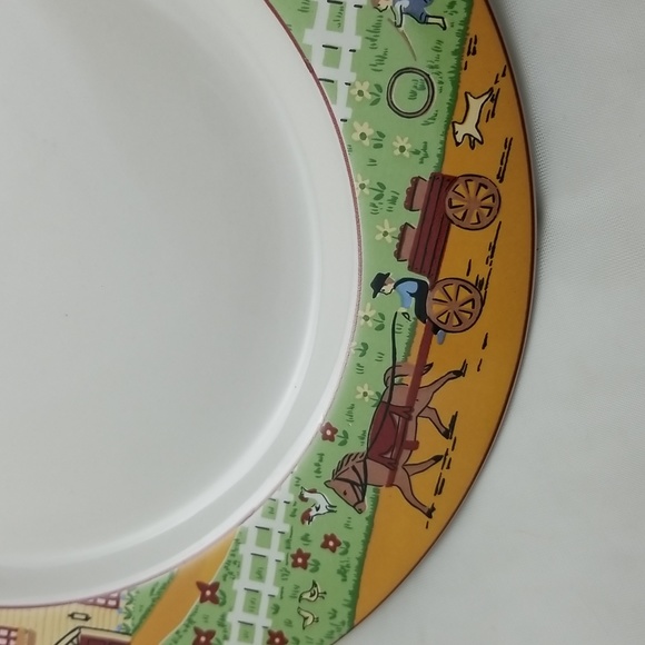 Sango | Dining | Sango China Country Road Soup Bowls And Salad Plates ...